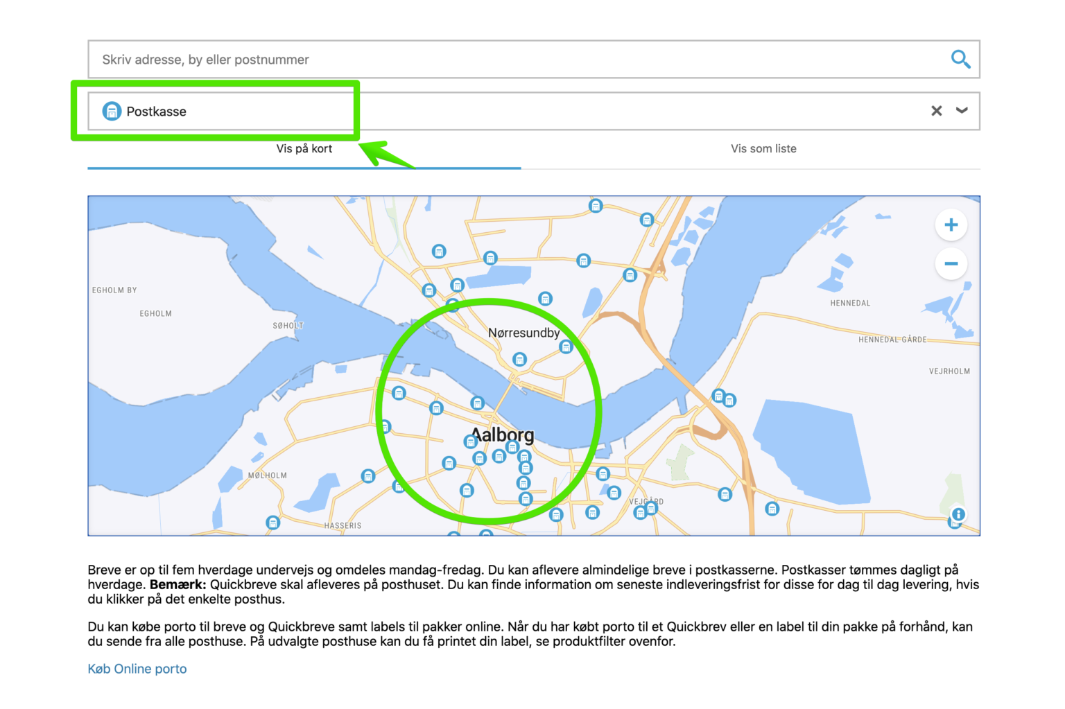 Find din nærmeste postkasse - Se PostDanmarks 6.000 postkasser ...